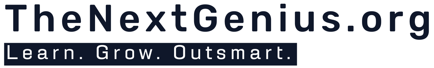TheNextGenius.org - Learn, Grow, Outsmart